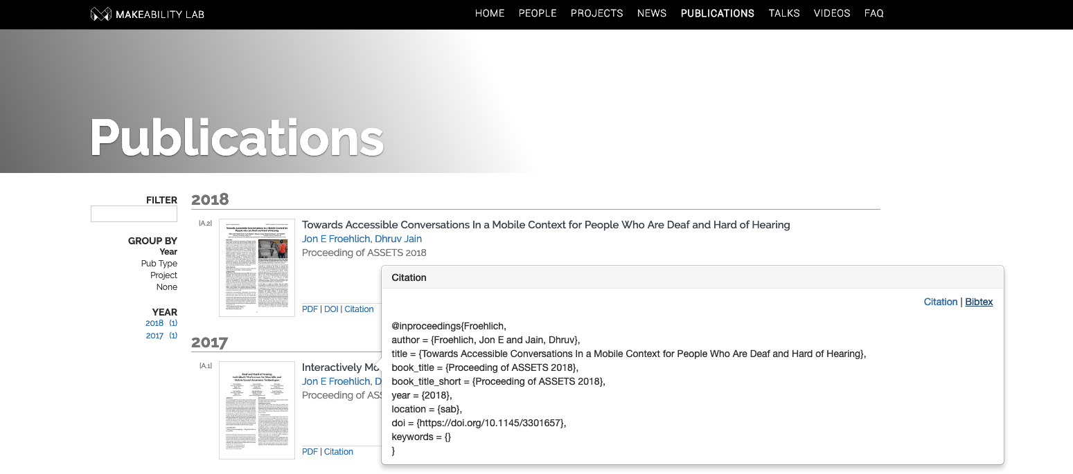 Include DOI link in pop-up citation · Issue #785 · makeabilitylab/makeabilitylabwebsite · GitHub