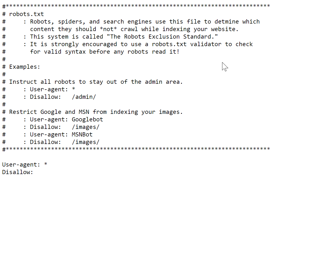 I cannot add a content to Search Engine Robots · Issue #12444 · magento/magento2 · GitHub