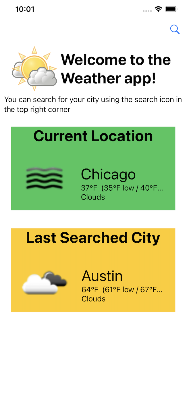 Github Strimaitis Weather App