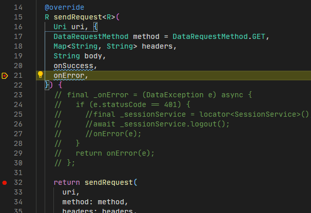Stackoverflowerror When The Sendrequest Method Is Overridden · Issue 68 · Flutterdata Flutter