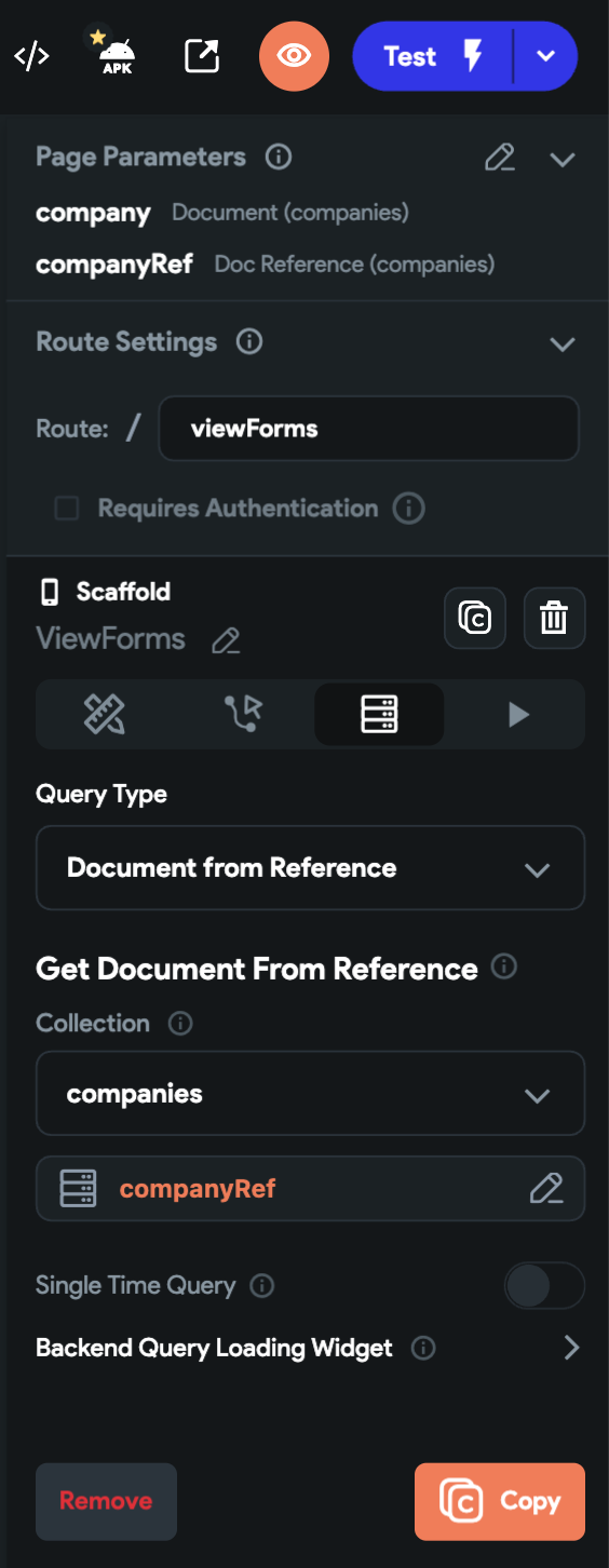 Loading a Document from a passed Reference is broken · Issue #25 · FlutterFlow/flutterflow ...