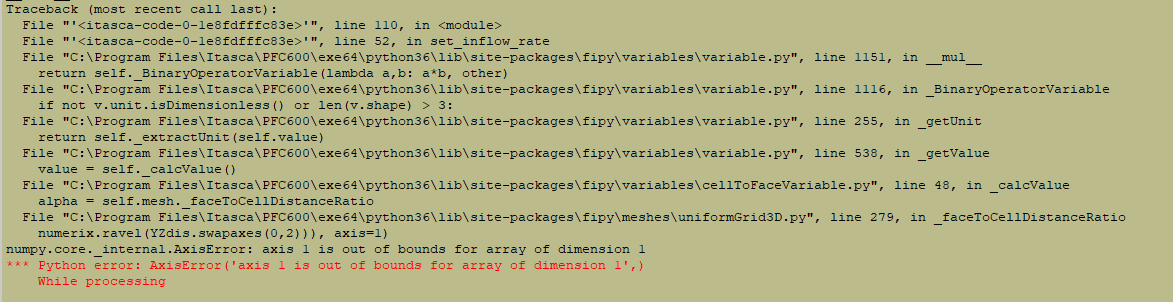 axis 1 is out of bounds for array of dimension 1 · Issue #687 ...