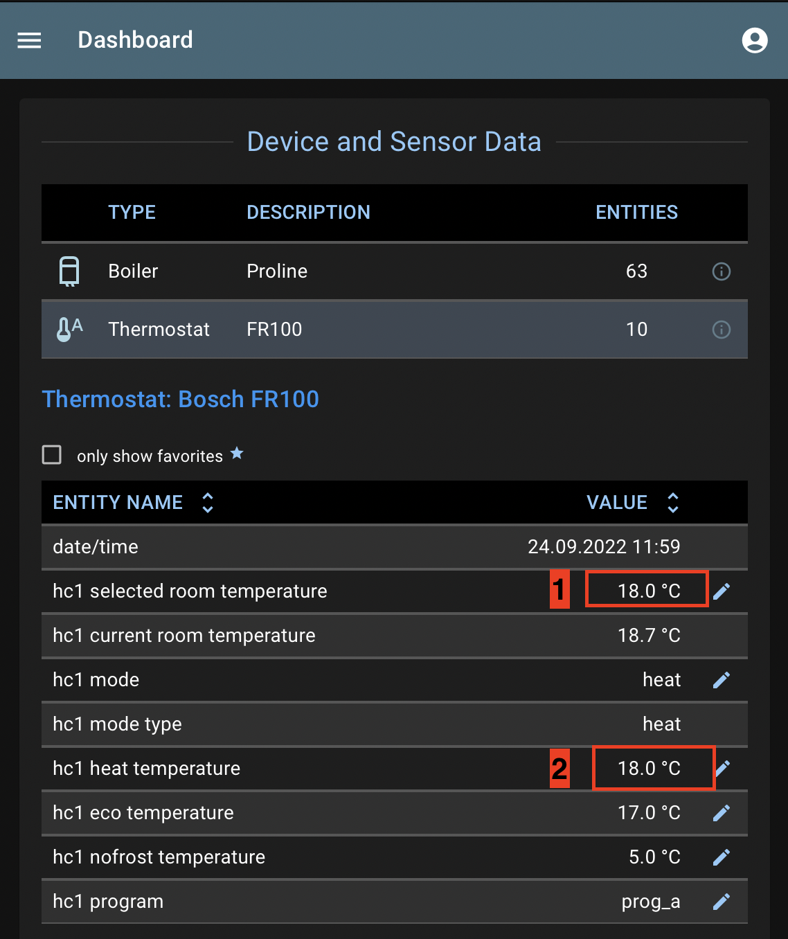 Unexpected behaviour when adjusting room temp value FR100 · Issue #638 · emsesp/EMS-ESP32 · GitHub