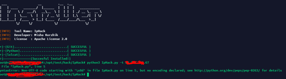 error · Issue #5 · mishakorzik/IpHack · GitHub