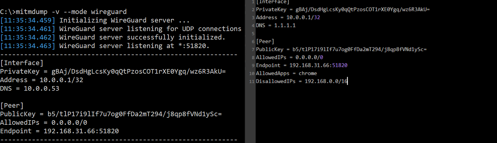 mitmproxy with wireguard mode doesn't work · mitmproxy mitmproxy · Discussion #5800 · GitHub