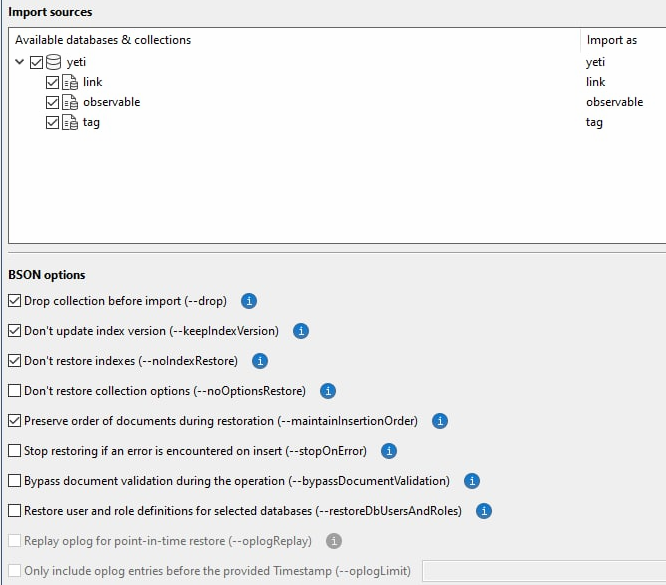 Instance migration (mongo) issue · Issue #735 · yeti-platform/yeti · GitHub