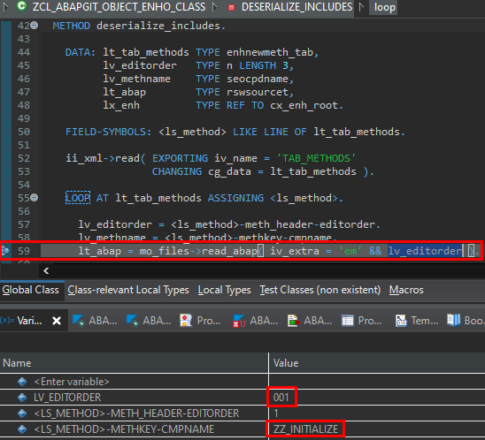 Pull of CLASENH ENHO object -> File not found: .enho.em .abap · Issue #4515 · abapGit/abapGit ...