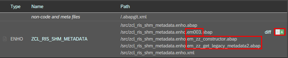 Pull of CLASENH ENHO object -> File not found: .enho.em .abap · Issue #4515 · abapGit/abapGit ...