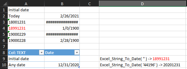Zcl excel common excel string to date Returns Wrong Value When Cell 