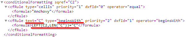Conditional Formatting for Cells that "Begin With" a certain string · Issue #783 · abap2xlsx ...