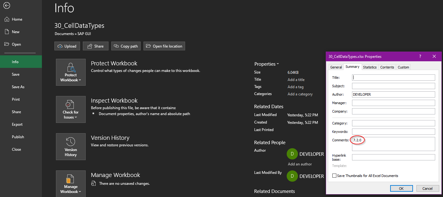 Set up a Change Log for abap2xlsx · Issue #885 · abap2xlsx/abap2xlsx · GitHub