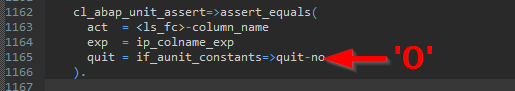 QUIT-NO constant does not exist on 731 · Issue #1085 · abap2xlsx/abap2xlsx · GitHub