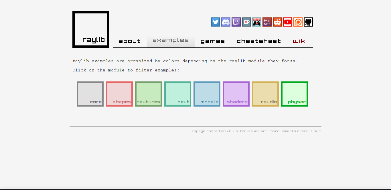 Broken pages · Issue #18 · raysan5/raylib.com · GitHub