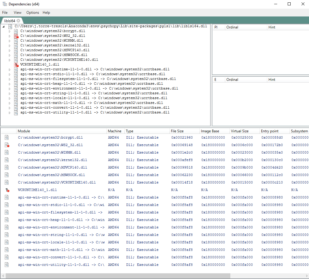 liblsl64.dll cannot be found · Issue #31 · labstreaminglayer/pylsl · GitHub