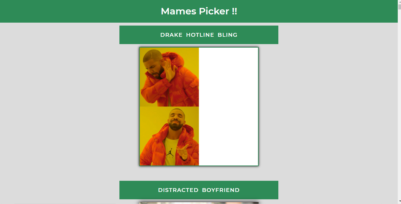 GitHub - sd8917/Mames-picker: Simple mame picker website open for ...