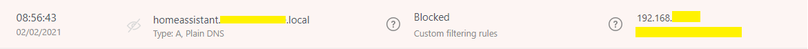 hosts file like entry shows blocked in log · Issue #2635 · AdguardTeam/AdGuardHome · GitHub