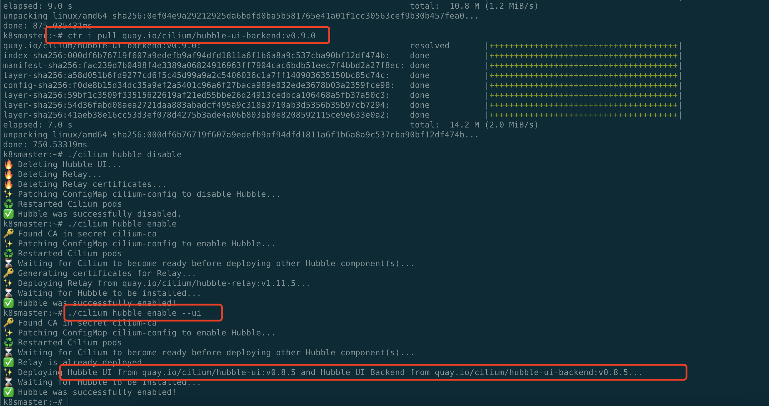Failed to receive data from backend. Please make sure that your ...