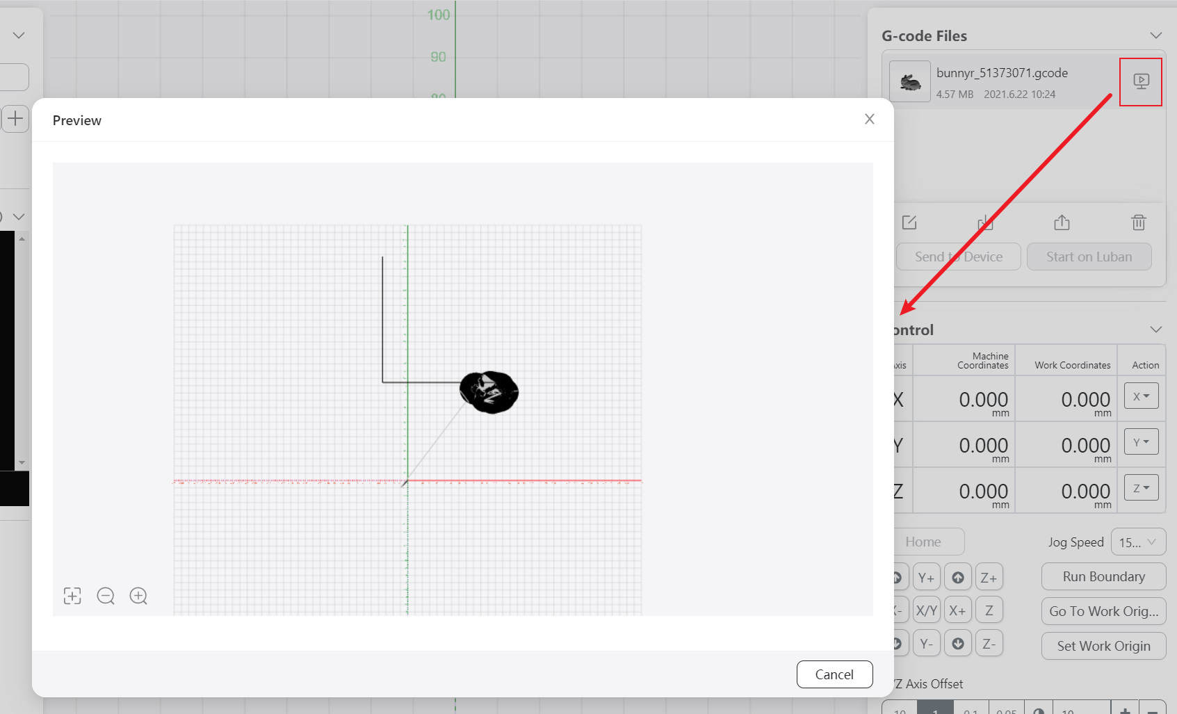 Bug: Workspace view/preview shows only inverted cone after update to 4.1.1 · Issue #1349 ...