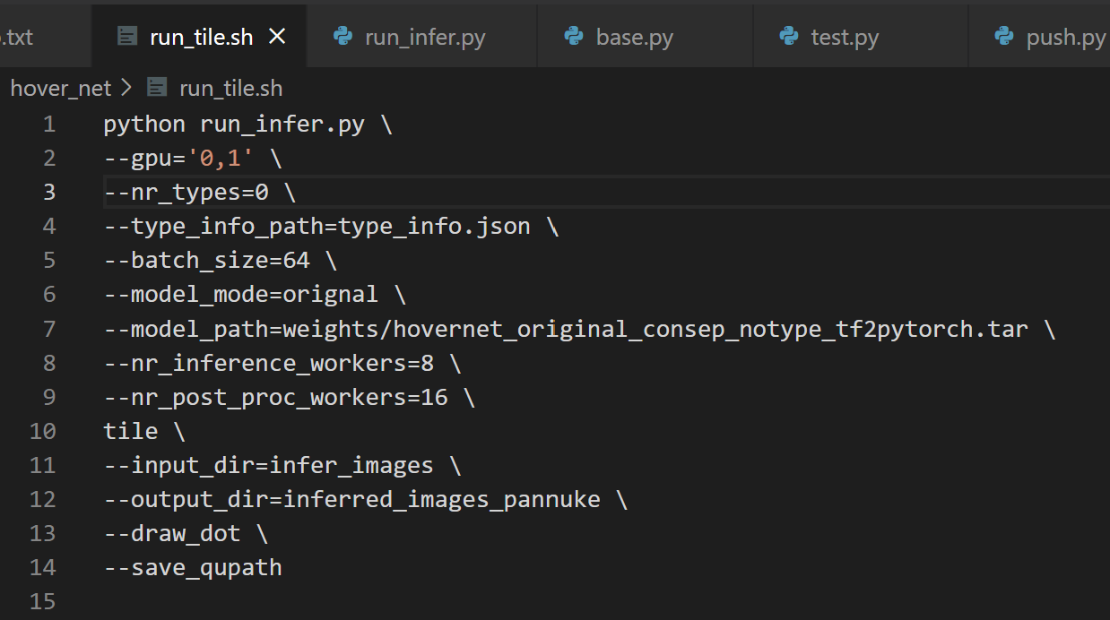 Cannot load the checkpoints except the "fast_monusac" one · Issue #88 · vqdang/hover_net · GitHub