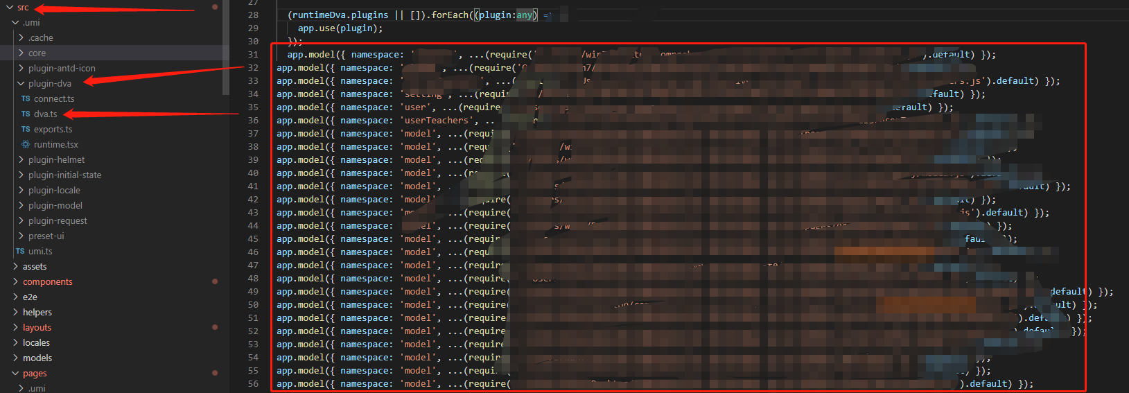 [app.model] namespace should be unique · Issue #4890 · umijs/umi · GitHub