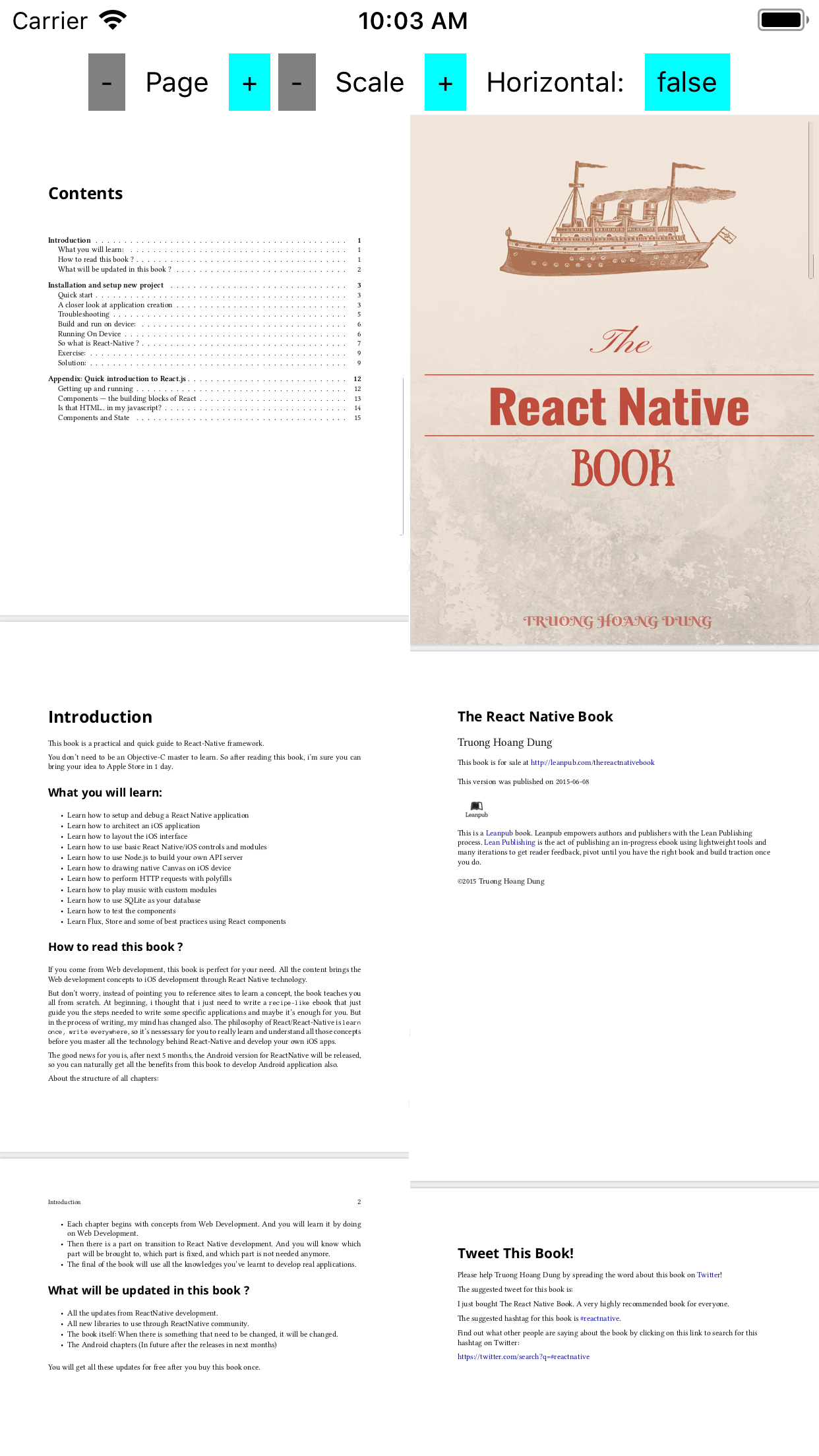 Show 2 pages side by side in iOS · Issue #200 · wonday/react-native-pdf · GitHub