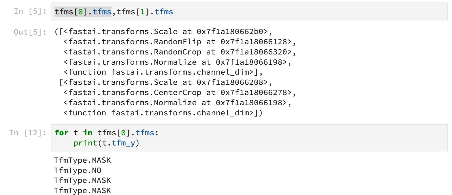 Problems with Random transformation not respecting Y. Especially in context of Y being a Mask ...