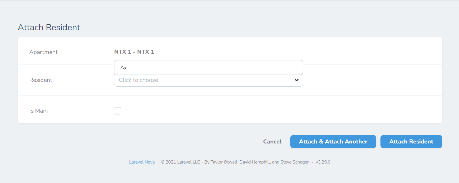 Title not display in attached form via BelongsToMany relation until perform search action ...
