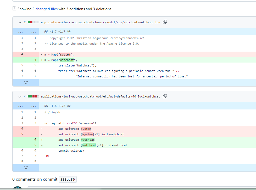 WatchCat 有没有大佬修一修啊。luci界面的参数无法写入配置文件 · Issue #8304 · coolsnowwolf/lede ...