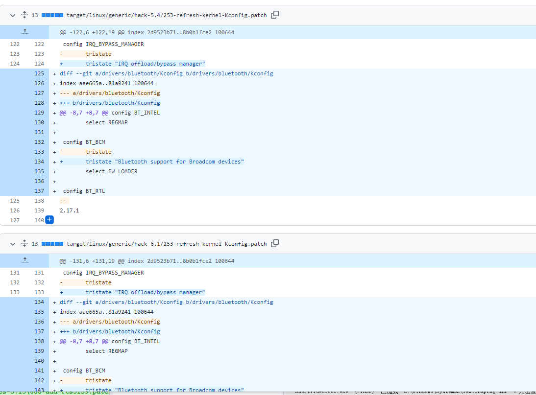 btbcm.ko' is missing · Issue #11019 · coolsnowwolf/lede · GitHub