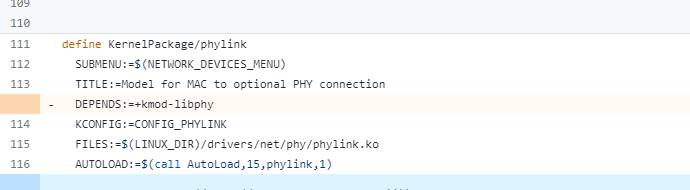 x64编译过程中提示缺少：libphy.ko · Issue #11251 · coolsnowwolf/lede · GitHub