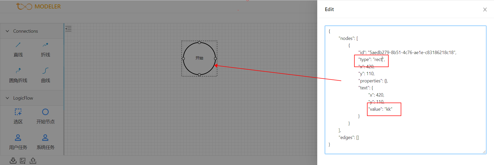 通过getGraphData()获取到绘图流程数据，有没有方法修改？ · Issue #379 · didi/LogicFlow · GitHub