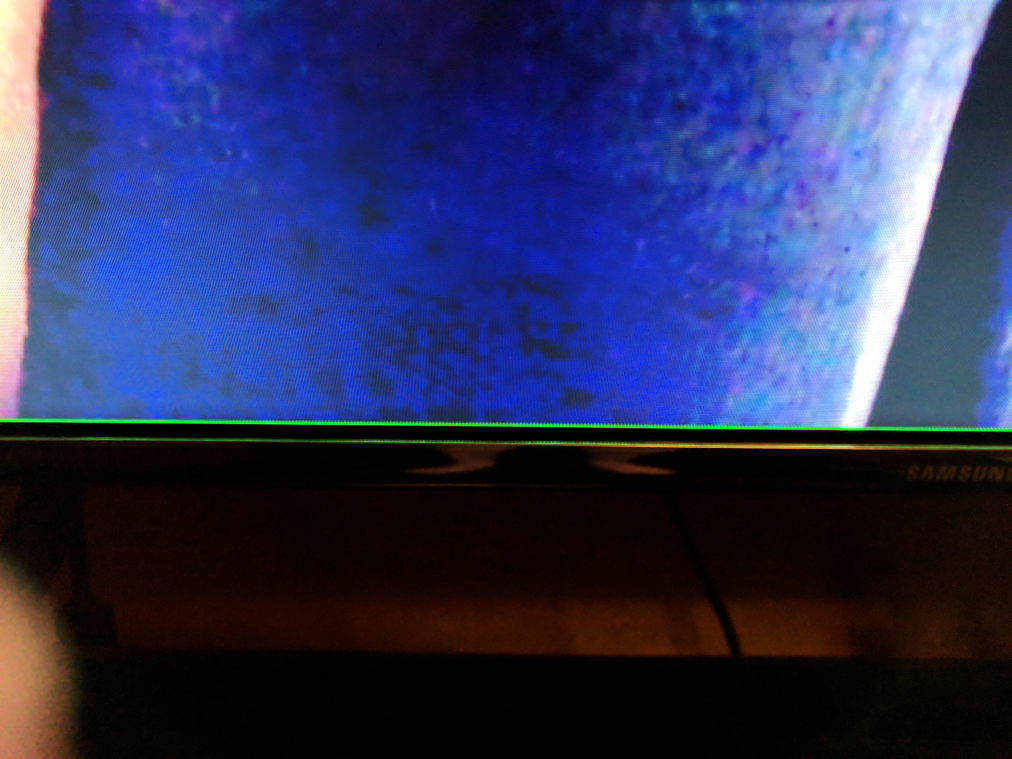 Bug Report A Thin Green Line Appears At The Bottom Of The Screen Bug Report A Thin Green Line Appears At The Bottom Of The Screen