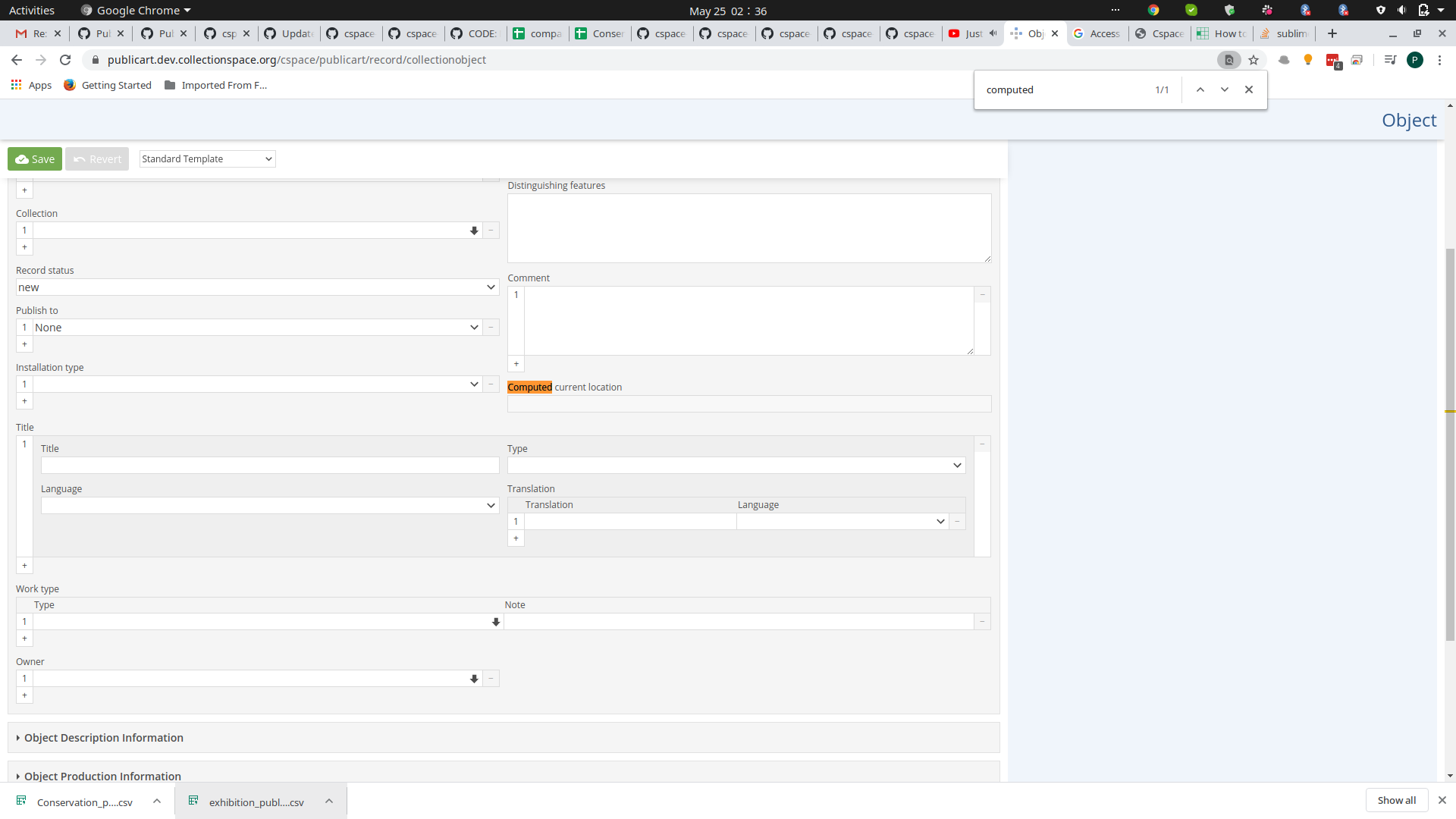 Update converter profile: Cataloging - Public Art · Issue #313 · collectionspace/cspace ...