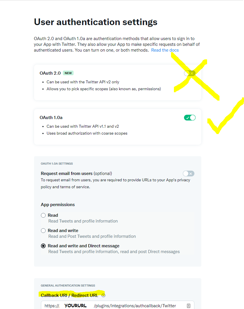 Unable to authenticate the Twitter plugin · Issue #9042 · mautic/mautic · GitHub