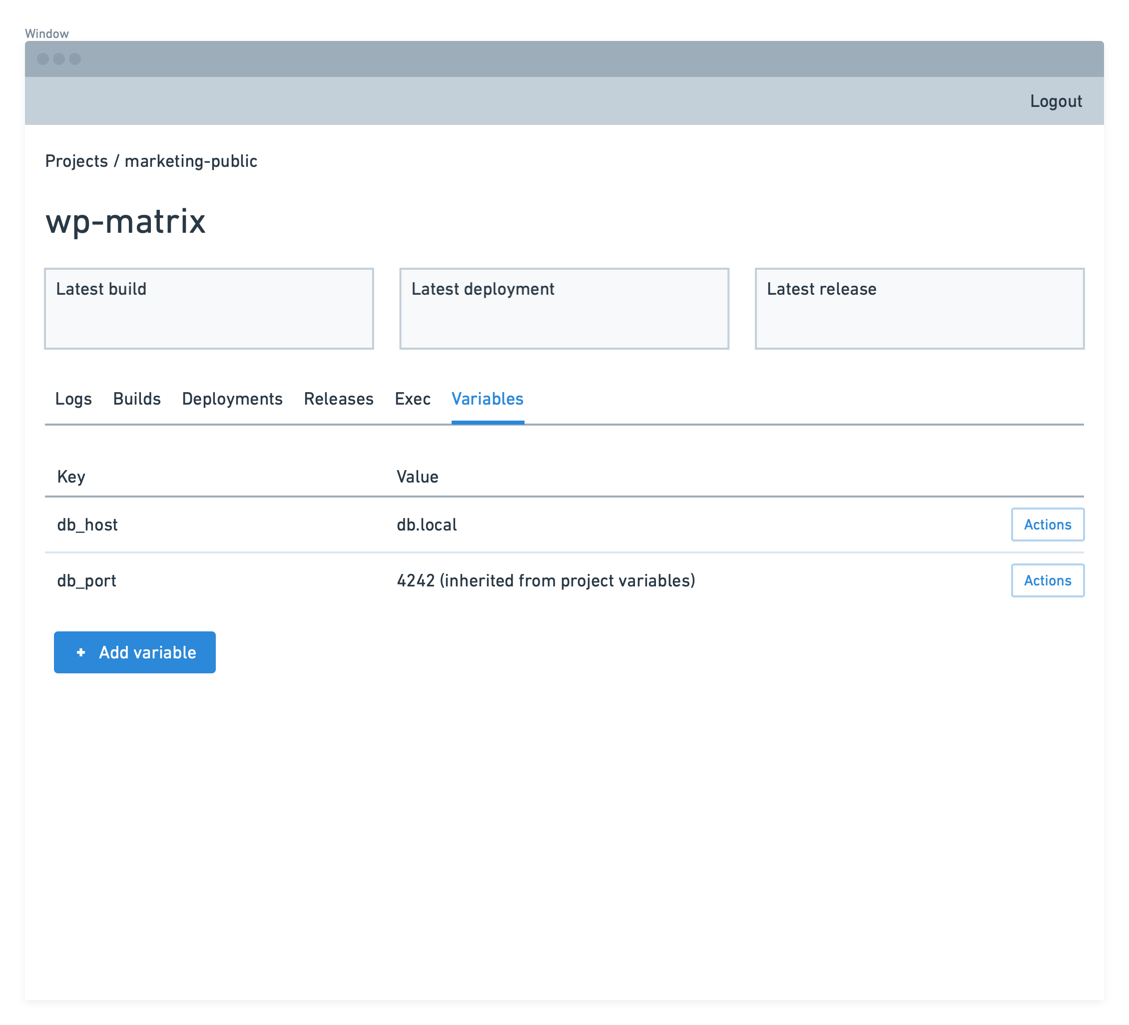 ui: The UI should have a way to specify application scoped variable values · Issue #2139 ...