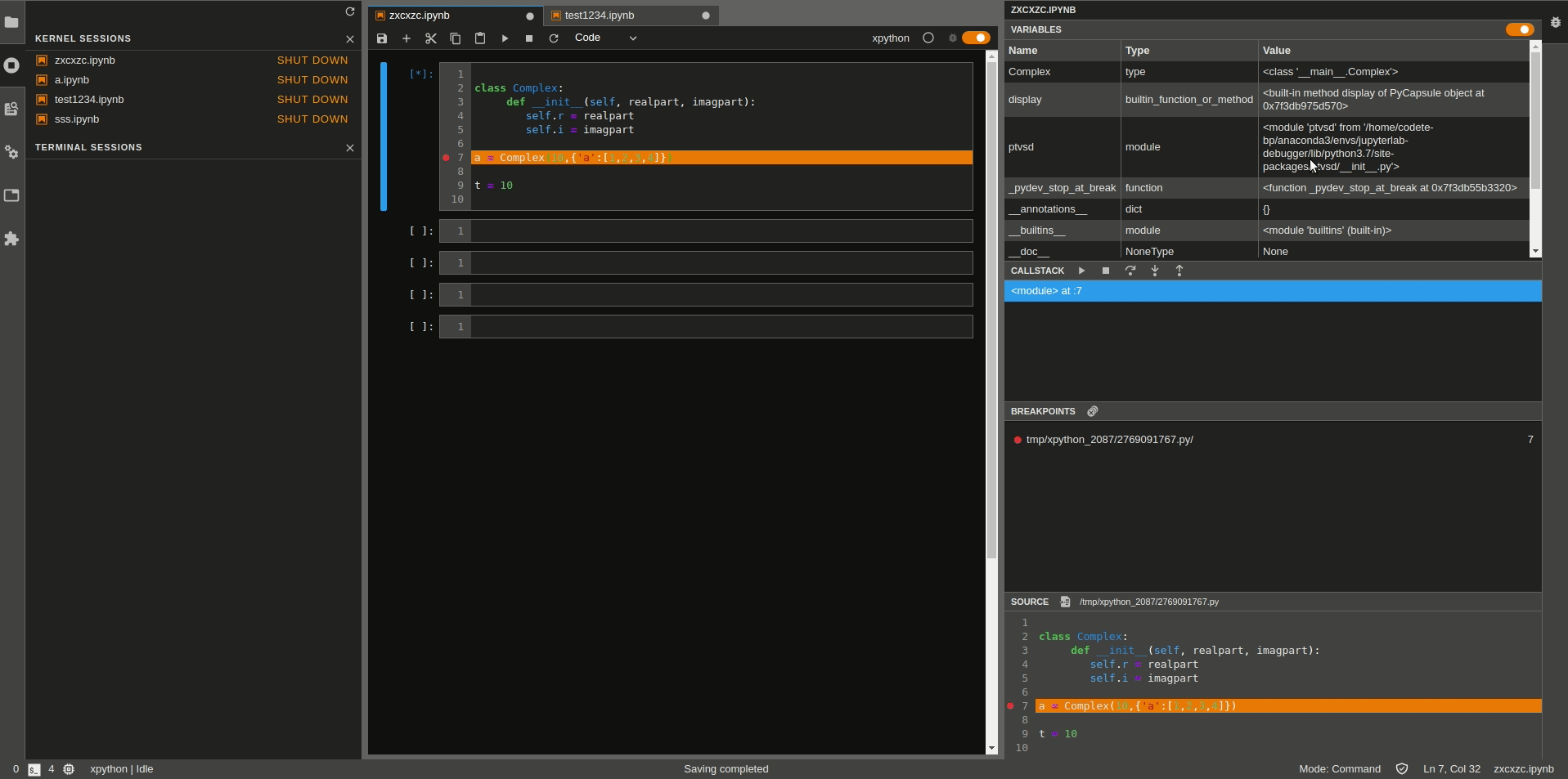 Fixed postion of header of table during scroll · Issue #366 · jupyterlab/debugger · GitHub