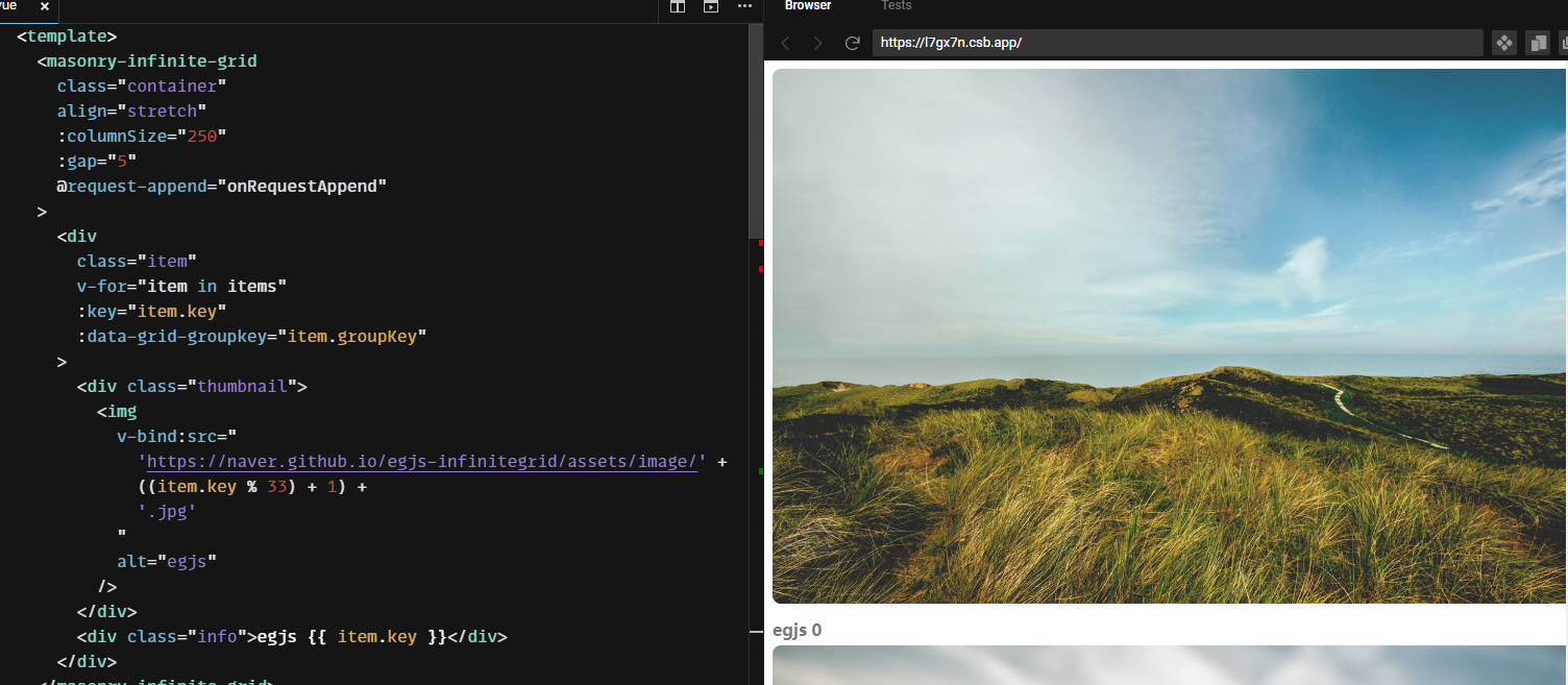 columnSize invalid · Issue #494 · naver/egjs-infinitegrid · GitHub