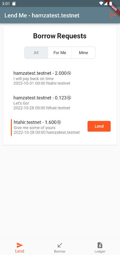 GitHub - neararabic/lend-me: Lend and borrow with good faith on NEAR