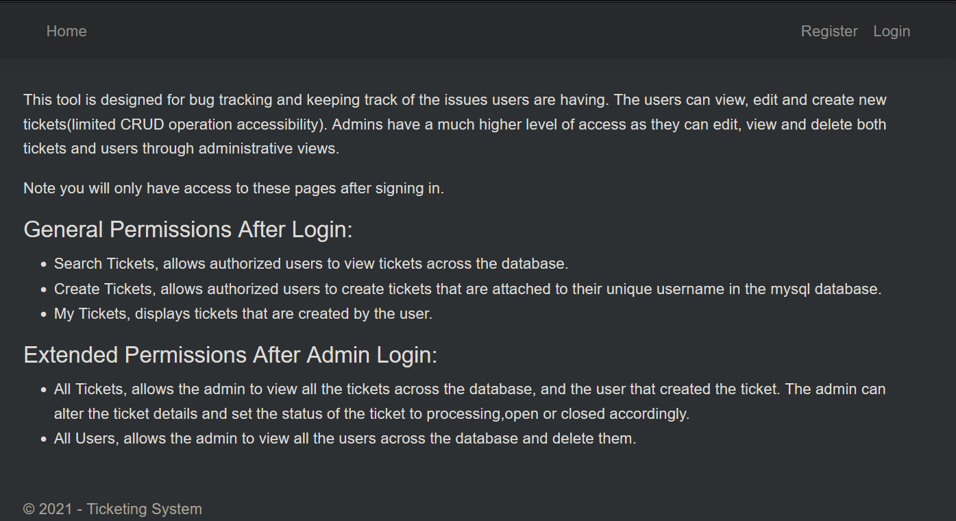 GitHub - ishaqmarashy/Ticketing-System: Bug reporting system
