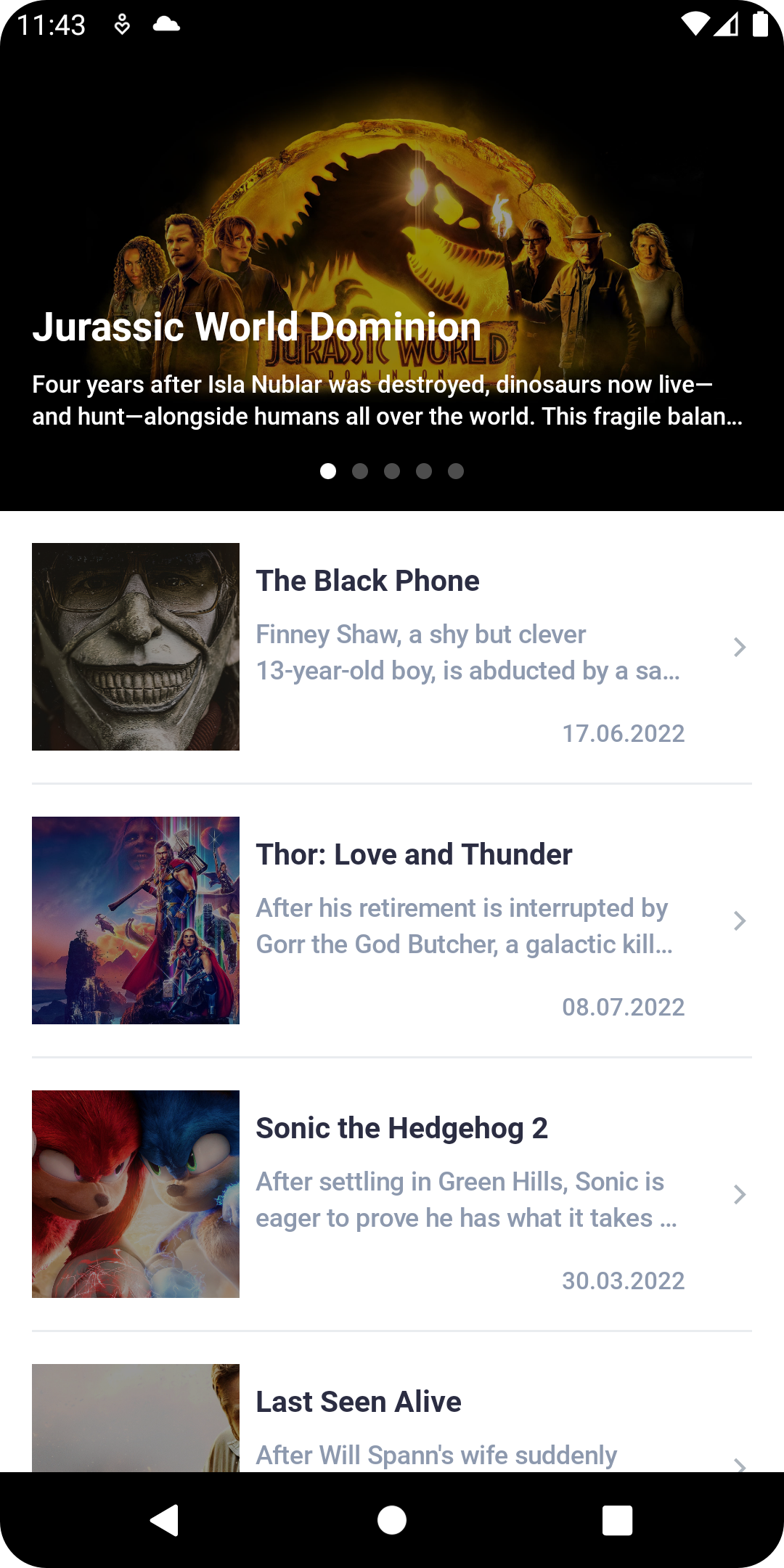GitHub - cyeksan/MovieApp: An Android movie project that retrieves movie data with Clean ...