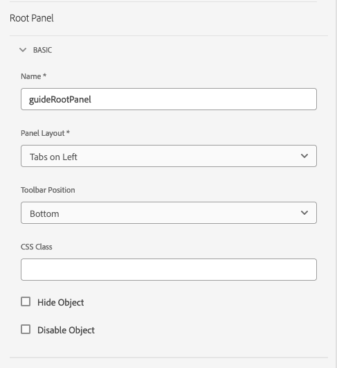 Adaptive Form Core Components needs to use accordion layout for dialogs instead of tab layout ...