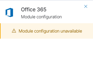 [Module] [Office365] [Panel] Add module configuration to the module ...