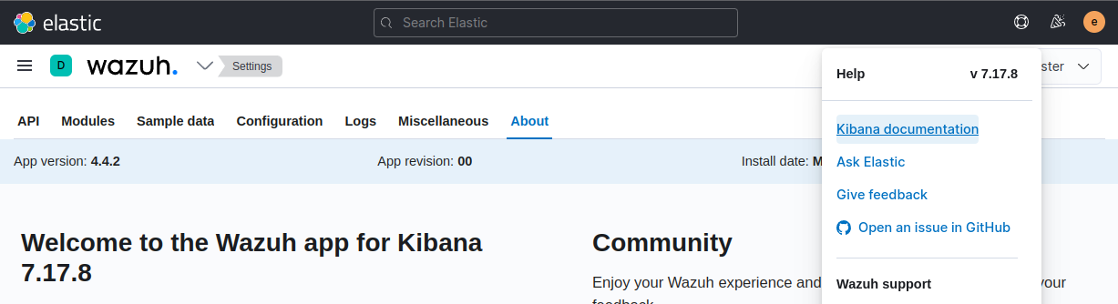 Release 4.4.2 - RC1 - Kibana UI regression testing · Issue #5414 ...