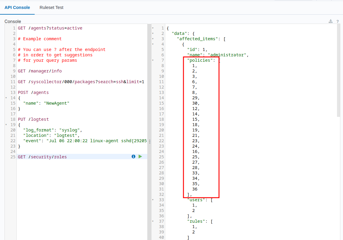Resolve security entities data on `GET /security` endpoints and allow to search by entity ...