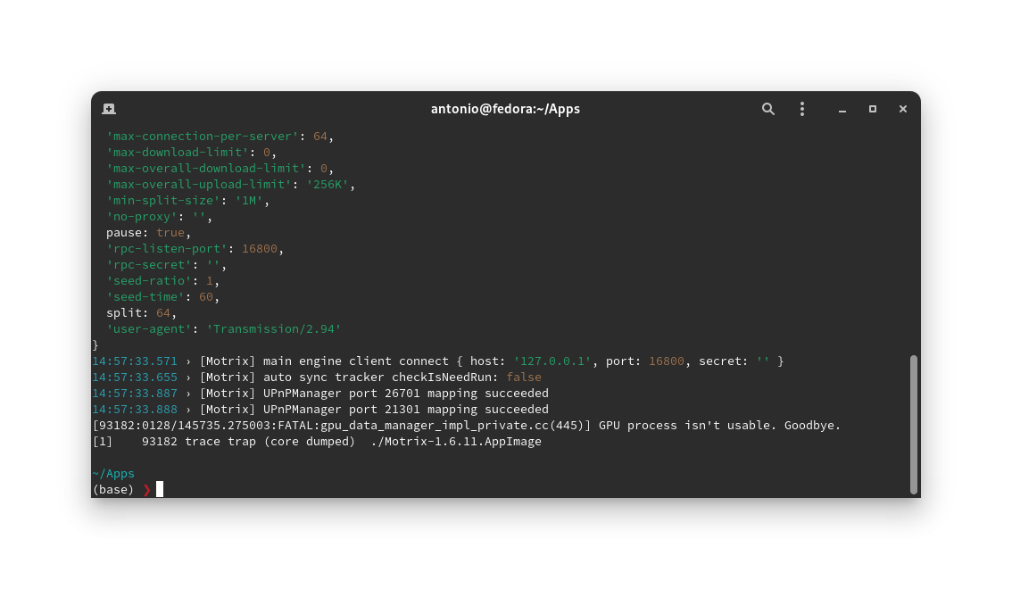 GPU process isn't usable. Goodbye. · Issue #1147 · agalwood/Motrix · GitHub
