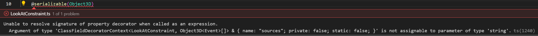 @serializable: Error squiggles in VSCode · Issue #179 · needle-tools/needle-engine-support · GitHub