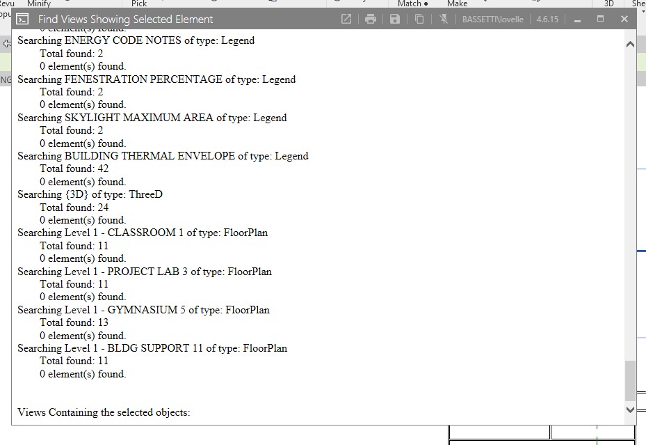 Problem With Find Views Showing Selected Elements · Issue 530 · Pyrevitlabspyrevit · Github