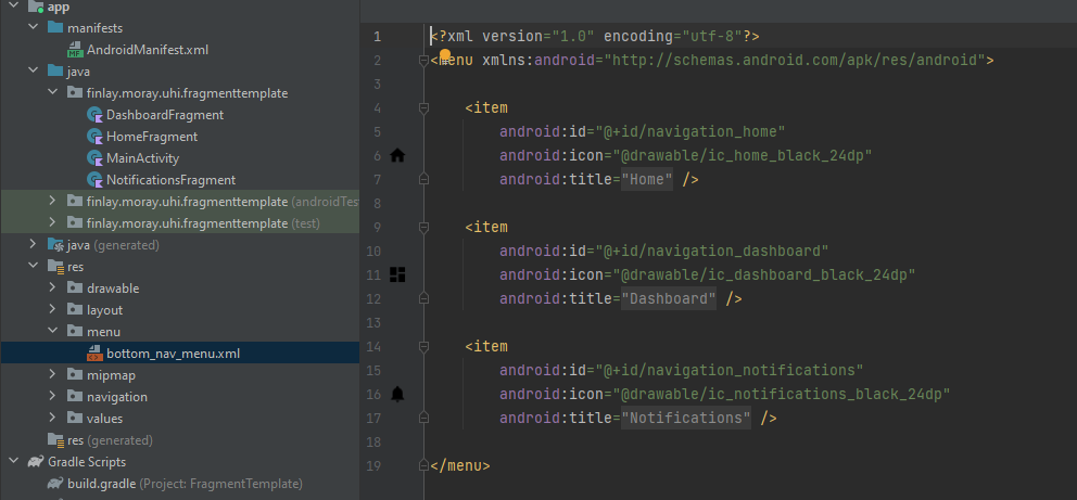 GitHub - FinlayMac/Android-Bottom-Nav-Data-Binding-Template: A template Android Studio project ...