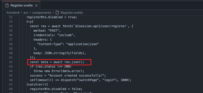 Json Decode Error In *.svelte · Issue #1 · 4g3nt47/Striker · GitHub